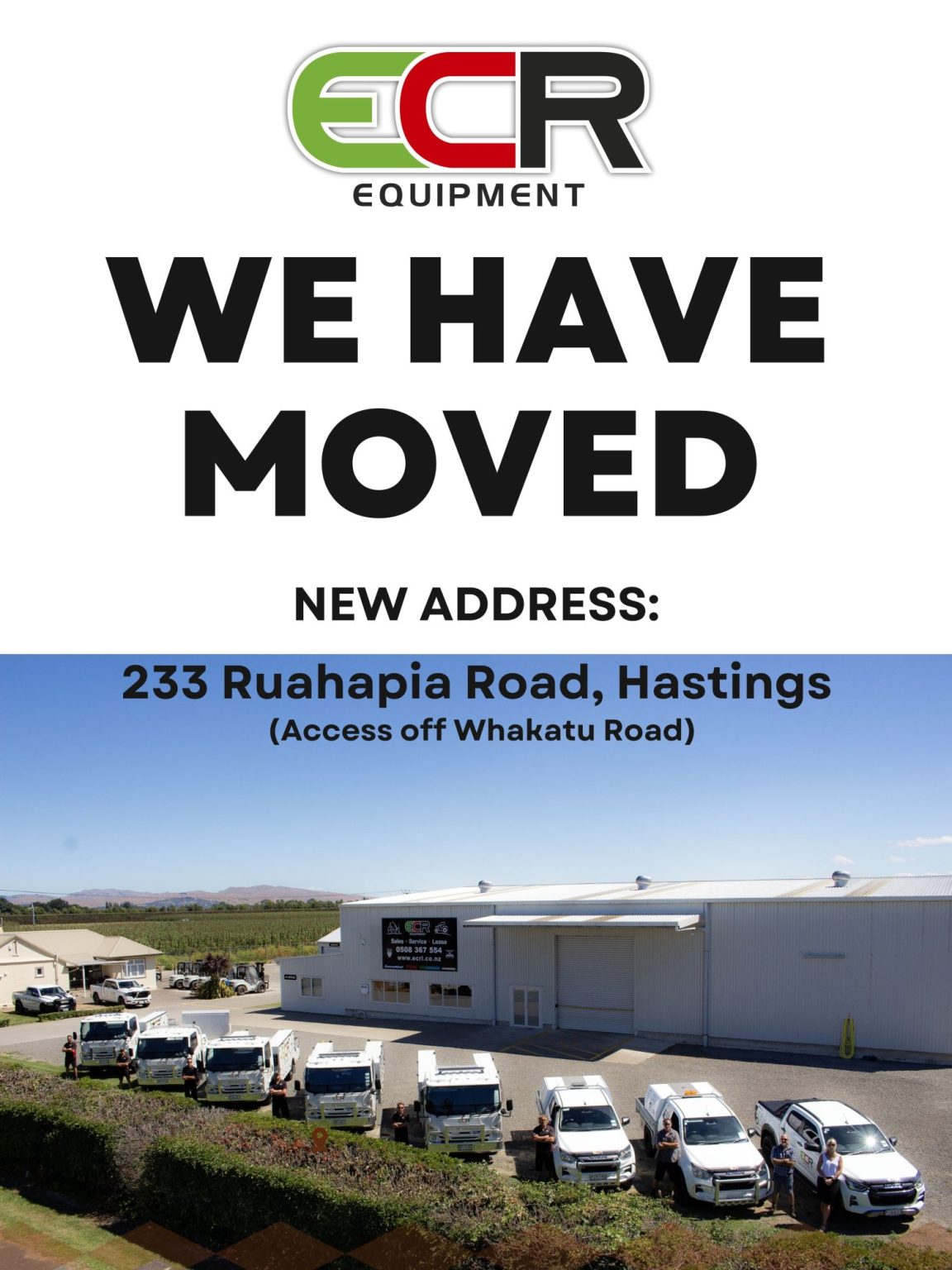NEW YEAR... NEW SITE! - ECR Equipment